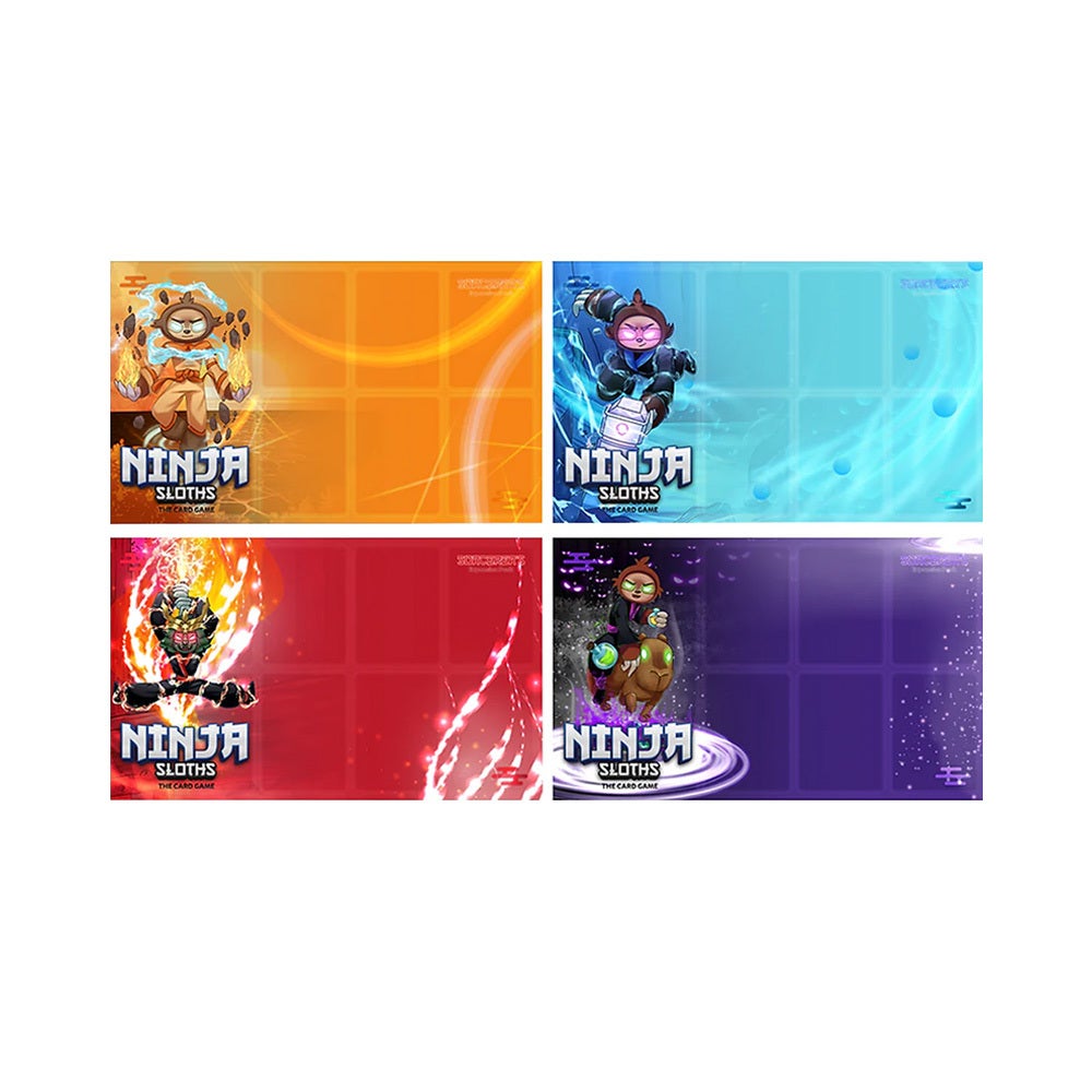 Ninja Sloths: Sorcerer's Expansion - Game Mats, Set of 4 | Dragon Vault ...